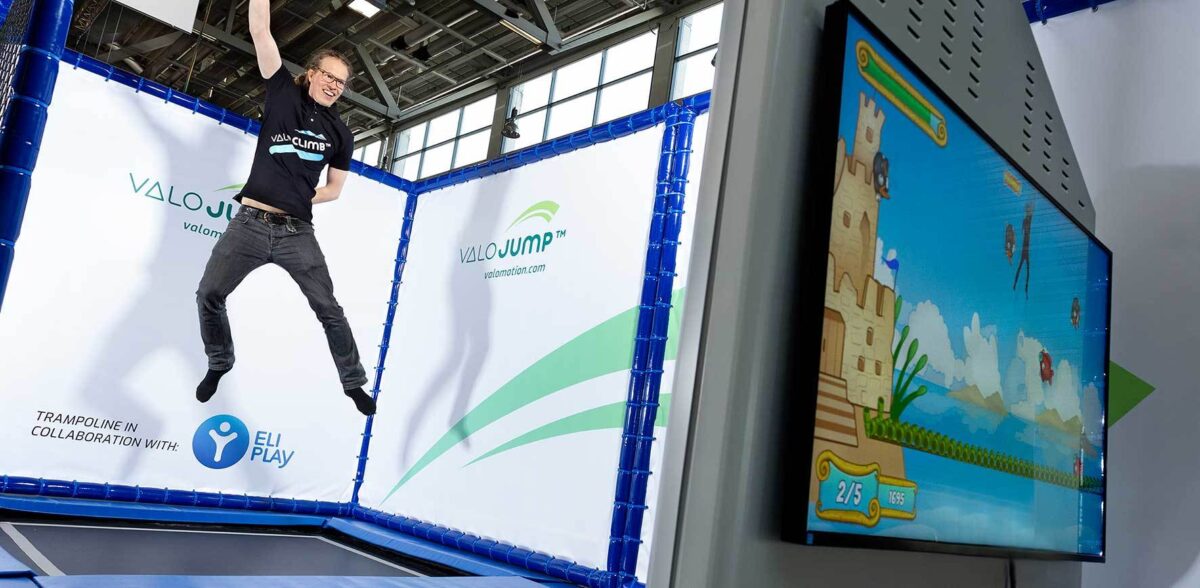 ELI Play werkt samen met Valo Motion - interactieve games